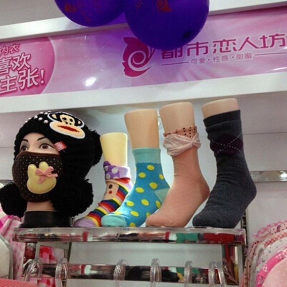 Accessories | Plastic Foot Mannequin Skin Color Soxsock Display | Poshmark